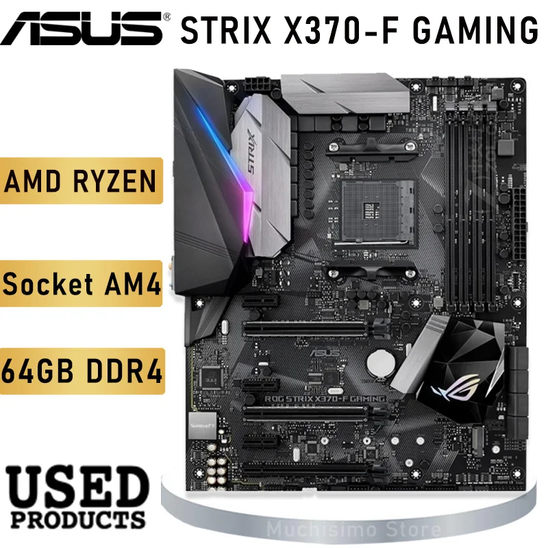 ROG STRIX X370-F GAMING ROG STRIX X370-F GAMING Gaming Motherboards｜ROG Republic Of Gamers｜ROG ...