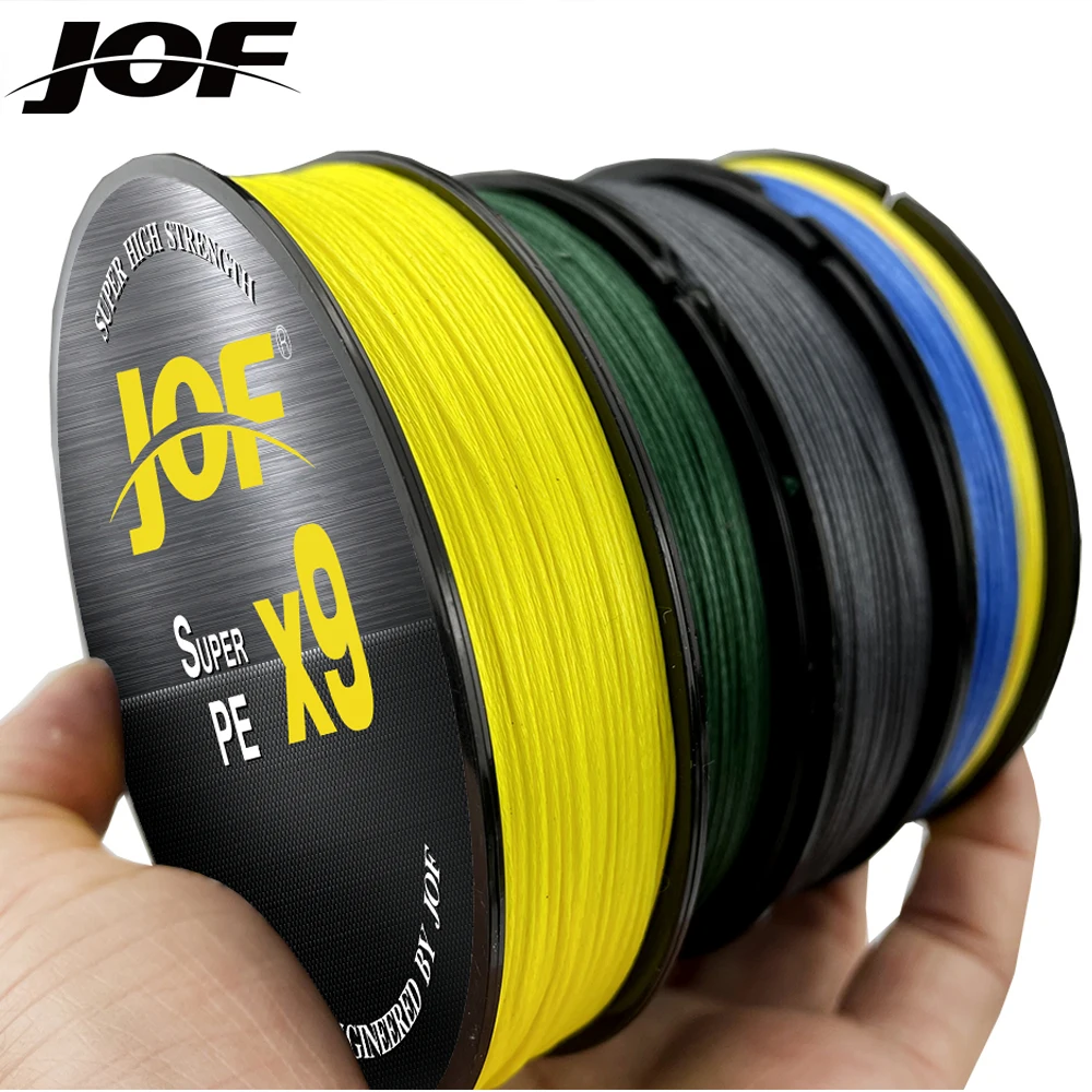 JOF-Braided-Fishing-Line-9-Silk-X9-100-300-Meters-Pe-20LB-24LB-35LB ...