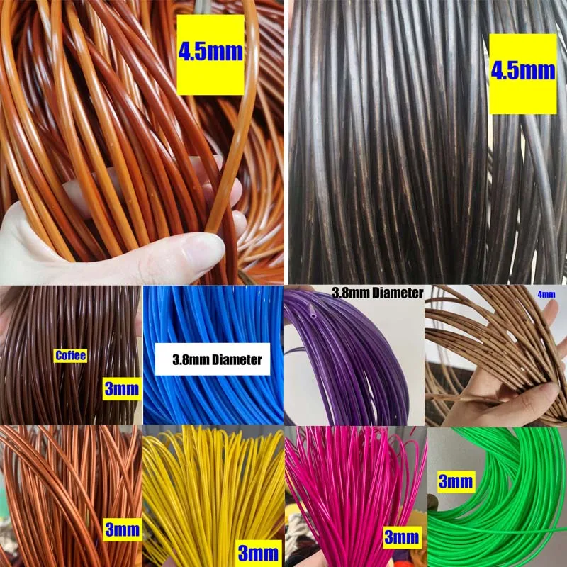 10-Meters-Round-Gradient-PE-Synthetic-Rattan-Rope-Material-For-Weaving ...