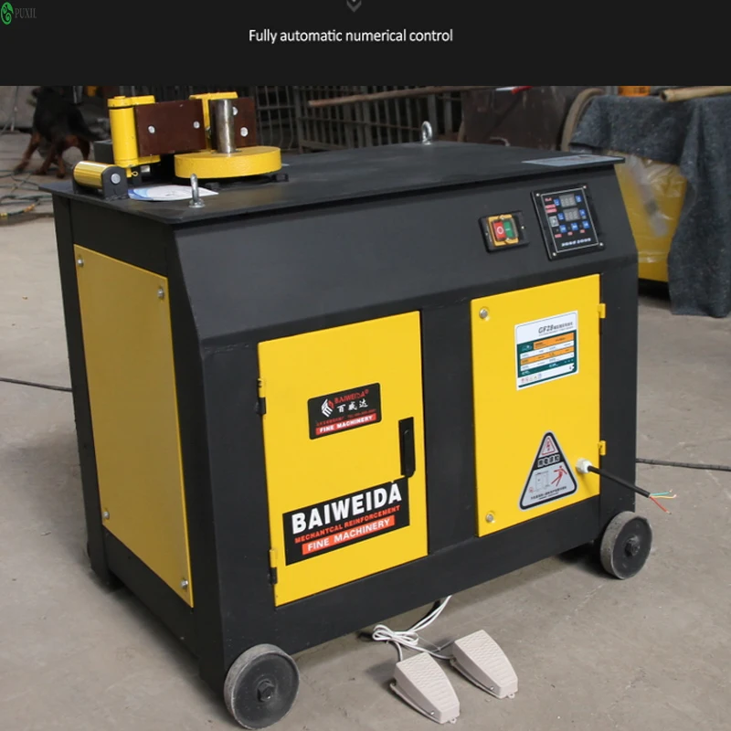 Steel Bar Bending Machine Cnc Automatic Round Steel Bending Machine ...