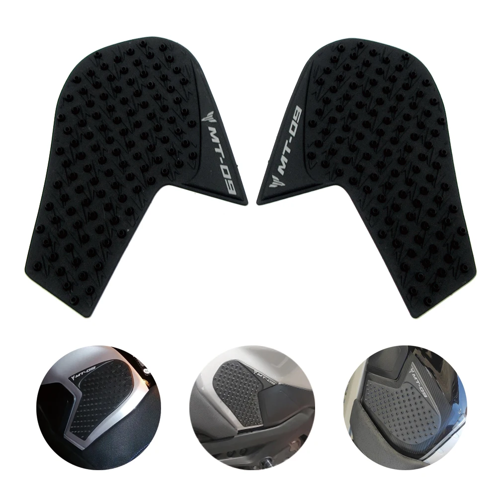 For-Yamaha-MT09-MT-09-2014-2015-2016-2017-2018-Motorcycle-Tank-Pad-Side ...