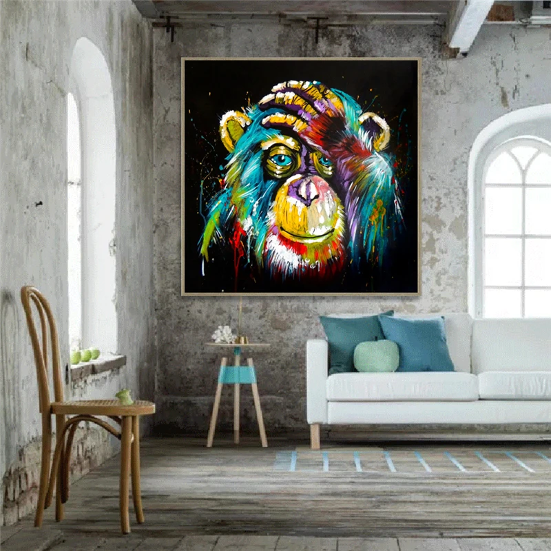 Thinking Monkey Art