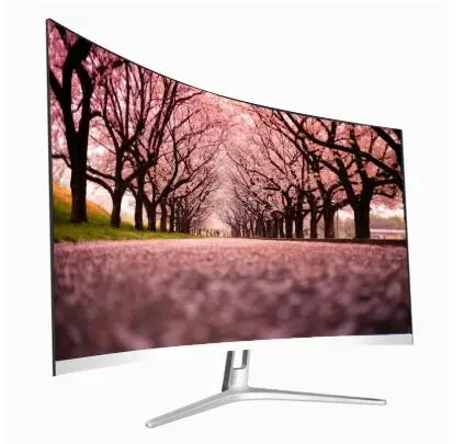 Monitor led curvo com tela de 22 24 polegadas, 32 polegadas, 75hz, tela ...