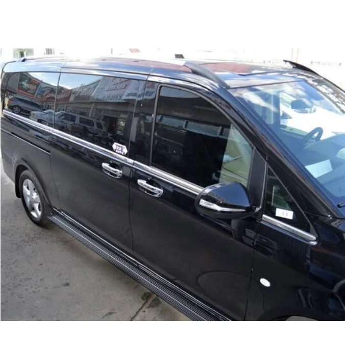 Car-styling-ABS-chrome-car-window-frame-trim-for-Mercedes-Benz-vito-v ...