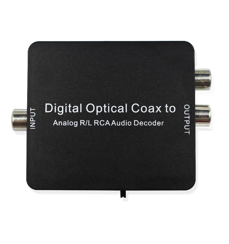 DAC Amp Digital To Analog Audio Converter RCA Jack Headphone Amplifier ...