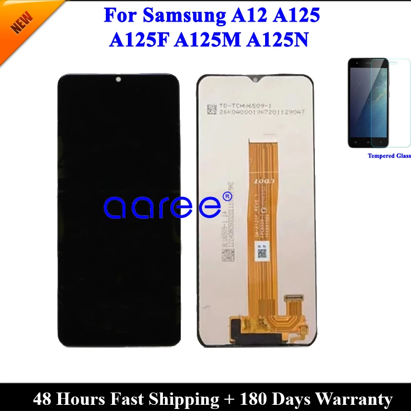 Pantalla LCD Original para Samsung A12, A125, A12, A125F, montaje de ...