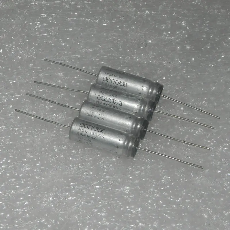 1pcs/1lot Sweden RIFA force 16V 220UF axial filter decoupling ...