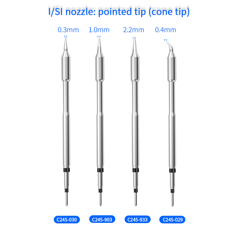 Panne de fer a souder,C245-029 universel JBC 939 Pointes de fer à ...
