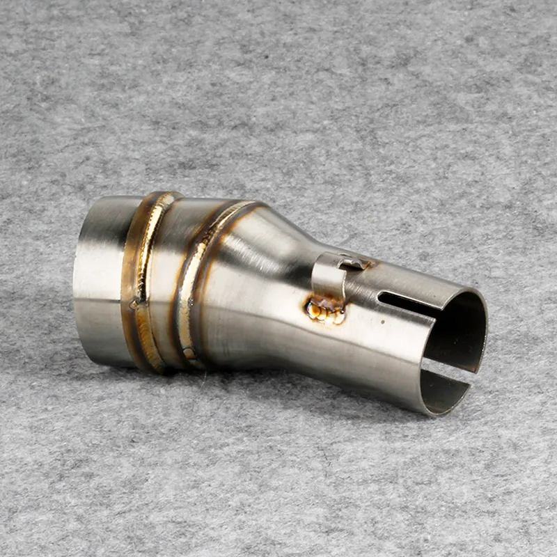 Modify-Motorcycle-GP-Exhaust-Middle-Link-Pipe-35mm-to-51mm-Muffler ...