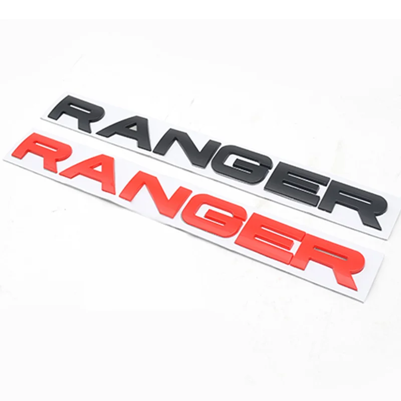 For Ford Ranger t6 t7 Grille Top Logo Letter Grill RANGER 3D Emblem ...