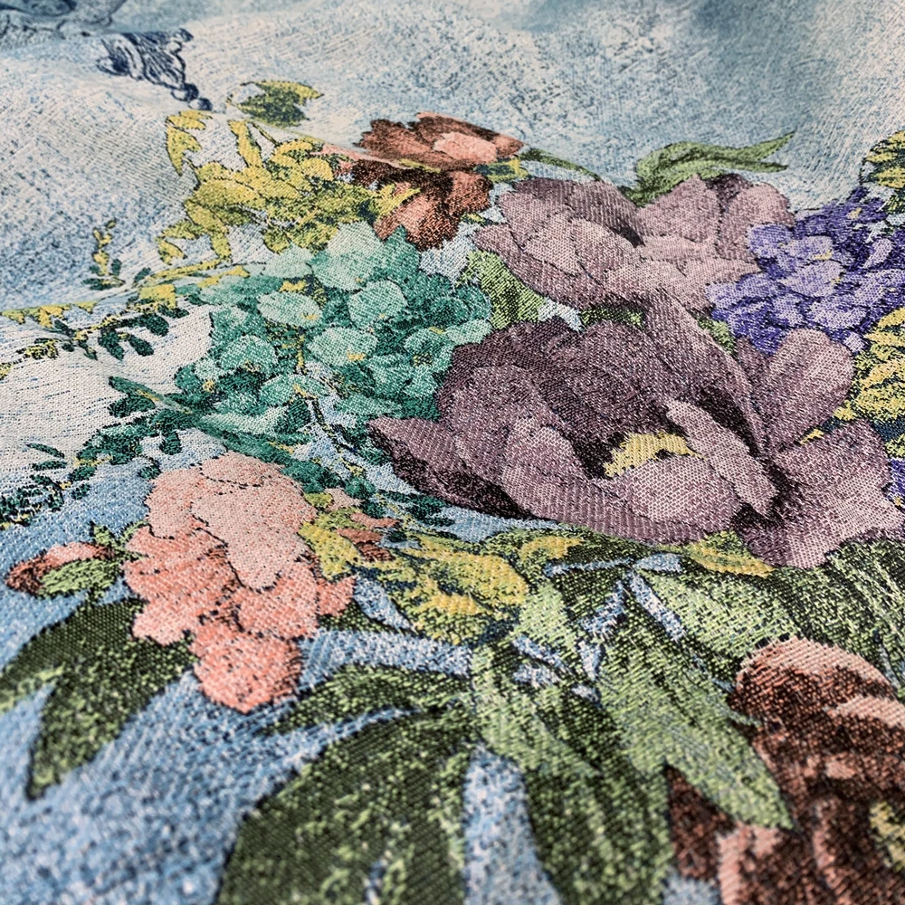French Floral Fabric
