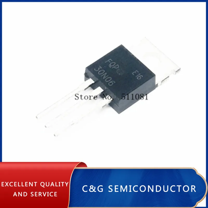 10pcs Fqp30n06 Fqp30n06l 30n06 60v N-channel Mosfet - Transistors ...