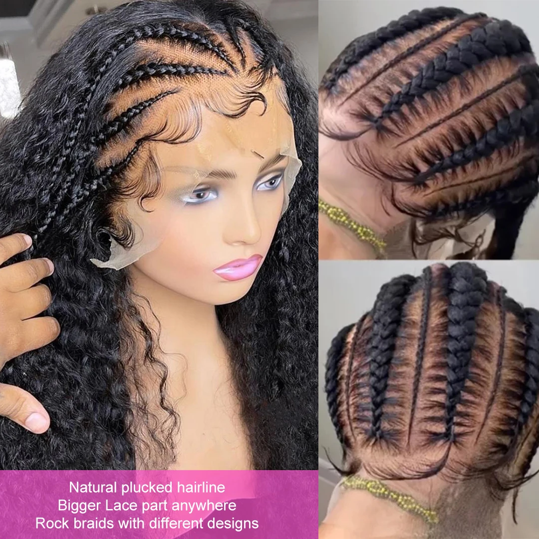 Half Cornrows For Women