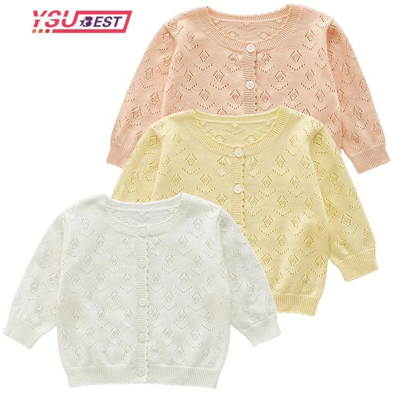 Baby Knit Cardigan Spring Autumn Baby Girl Princess Thin Cardigan Boys ...