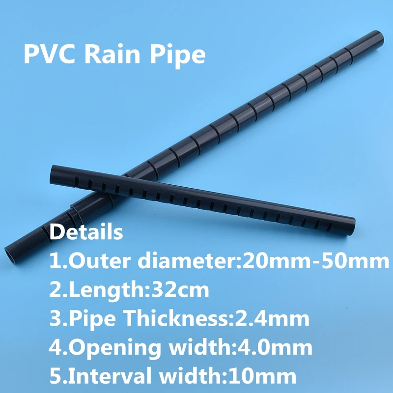 20mm25mm32mm40mm50mm-Grey-Aquarium-Fish-Tank-PVC-Rain-Pipe-Filter ...