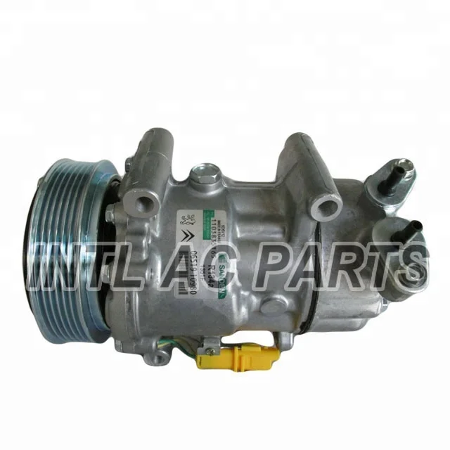 Sanden 6V12 SD6V12 for Mini Cooper L4 1.6L 2007 2010 New auto air ...
