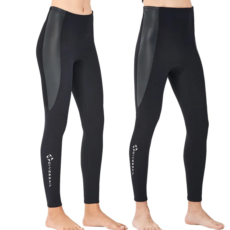 Calças de Neoprene Unissex para Atividades Aquáticas: Surf, Natação ...