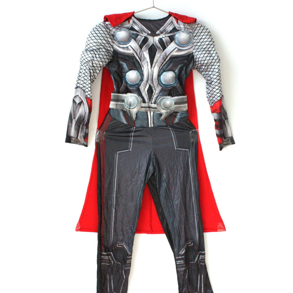 Halloween Super Hero Thor Thanos Cosplay Costume For Kids - AllCosplay.com