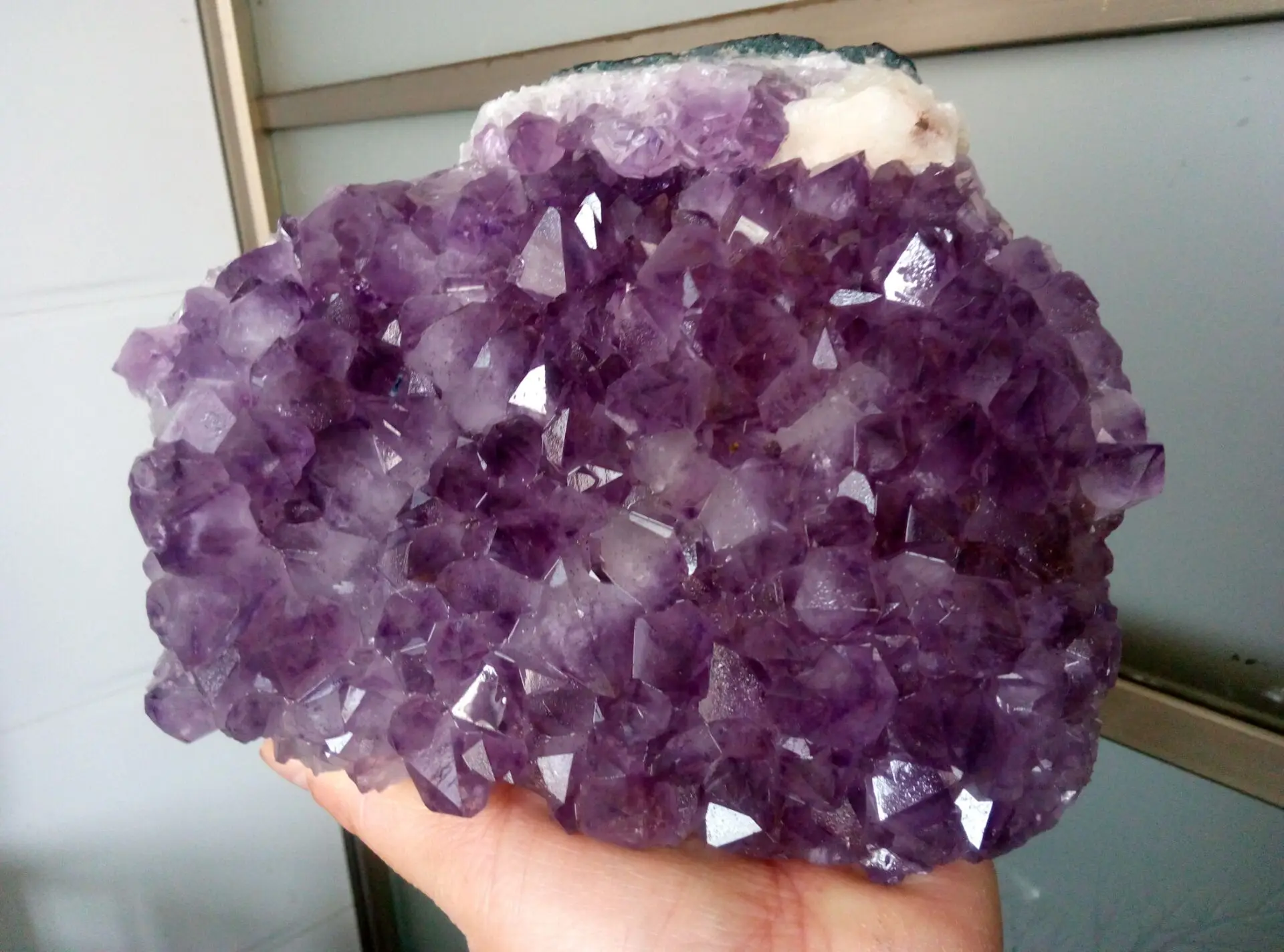 Home & Living Amethyst Specimen with Portal Home Décor etna.com.pe