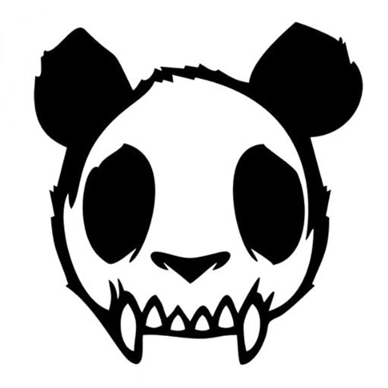 Zombie Panda Drawing