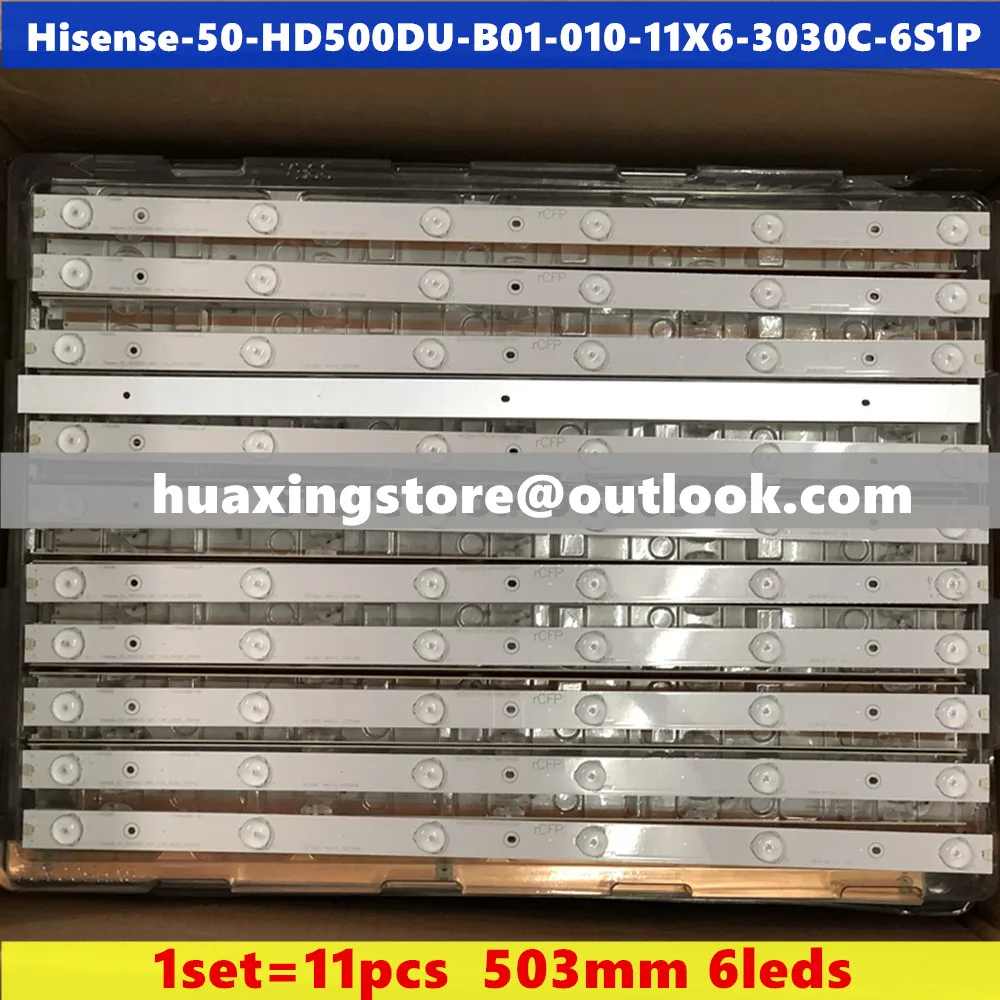 11pcs-LED-strip-for-Hisense-50k321uw-50H7GB1-50H6C-LTDN50K321 ...