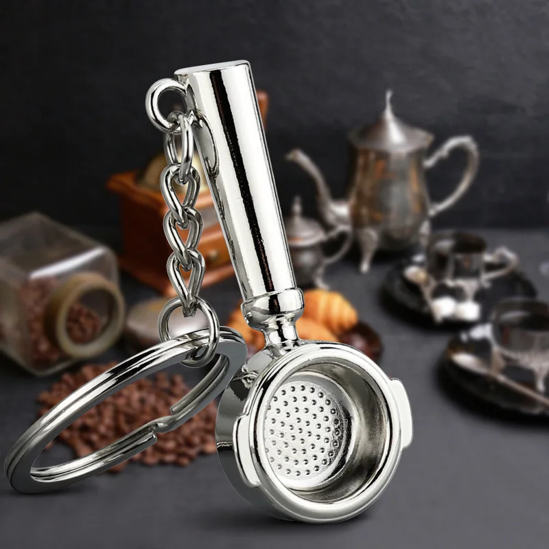 Alloy Coffee portafilter Pendant Fashion Keychain Charm Coffee Series ...