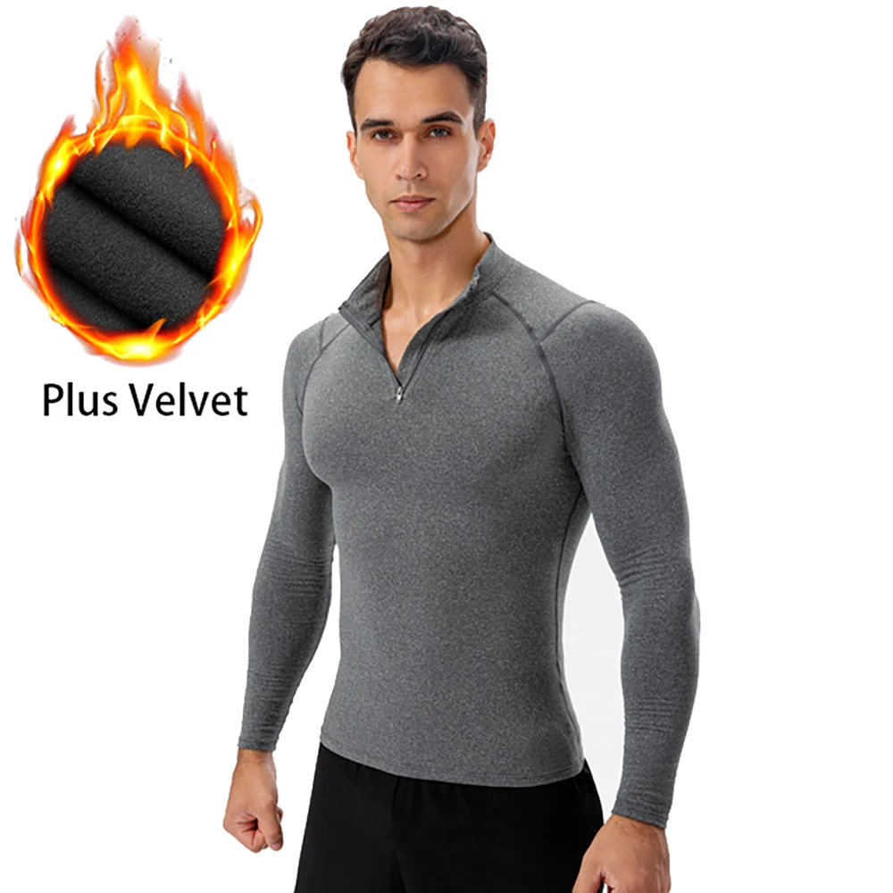 Men-Thermal-Compression-Shirt-Quick-Dry-Tight-Long-Sleeve-T-shirt ...