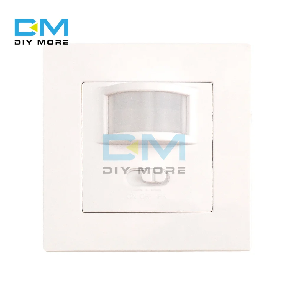 Ac 110-240v 86 Panel Type Two-wire Infrared Sensor Human Body Pir ...