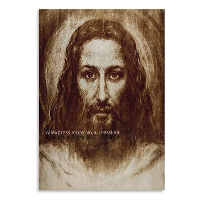 Real Face Of Jesus Painting
