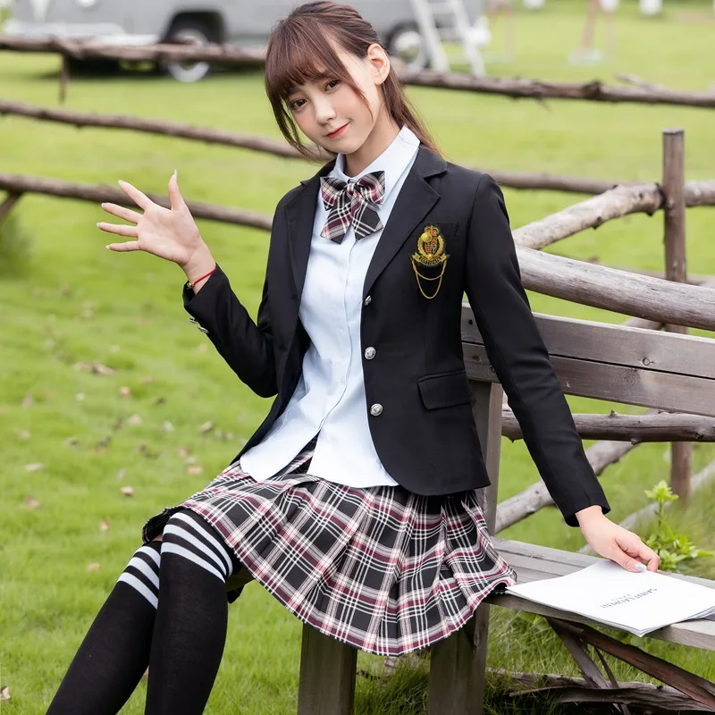 Japanese High School Winter Uniforms