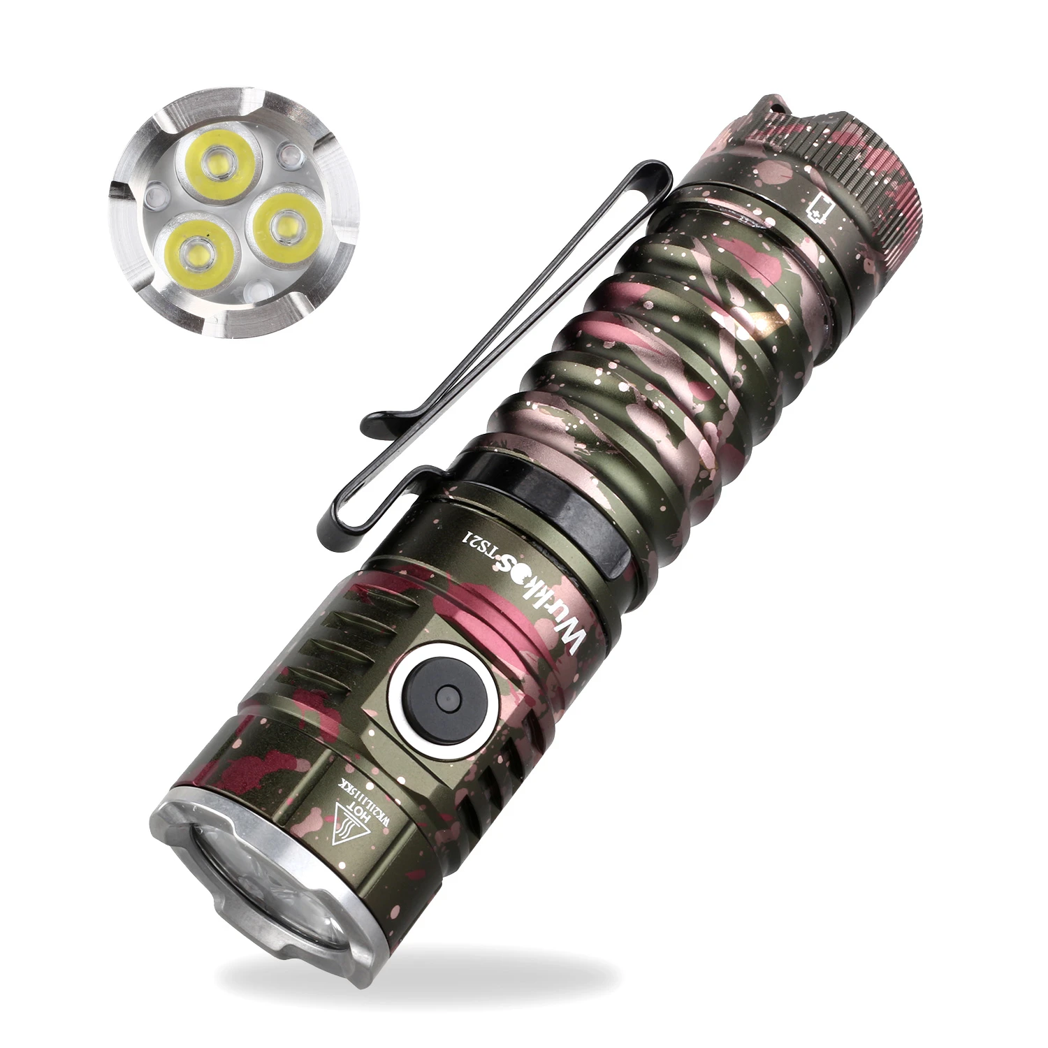 New Color Ts21 Usb C Rechargeable 21700 Led Flashlight Triple Sst20 By ...