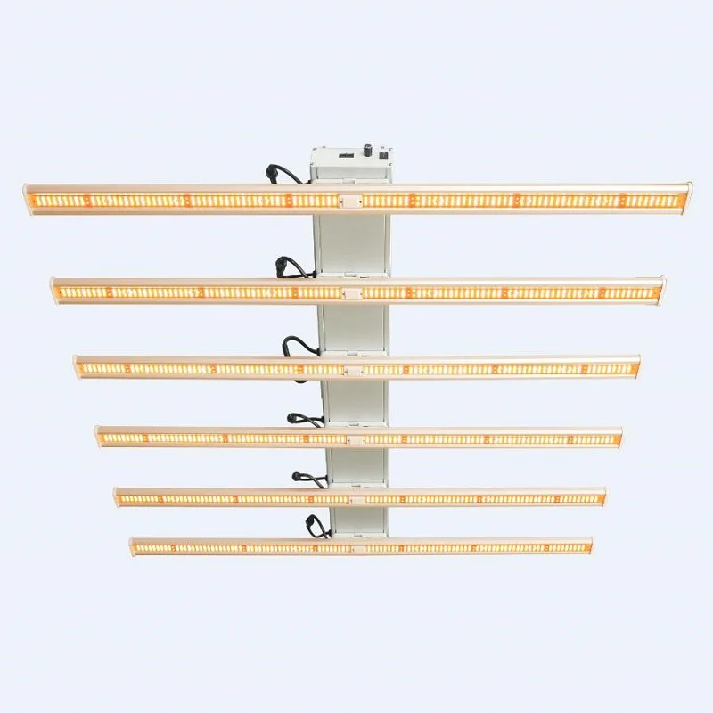 KsGrowl Full Spectrum 6 bars Samsung Lm301b 480W Dimmable Led Grow ...