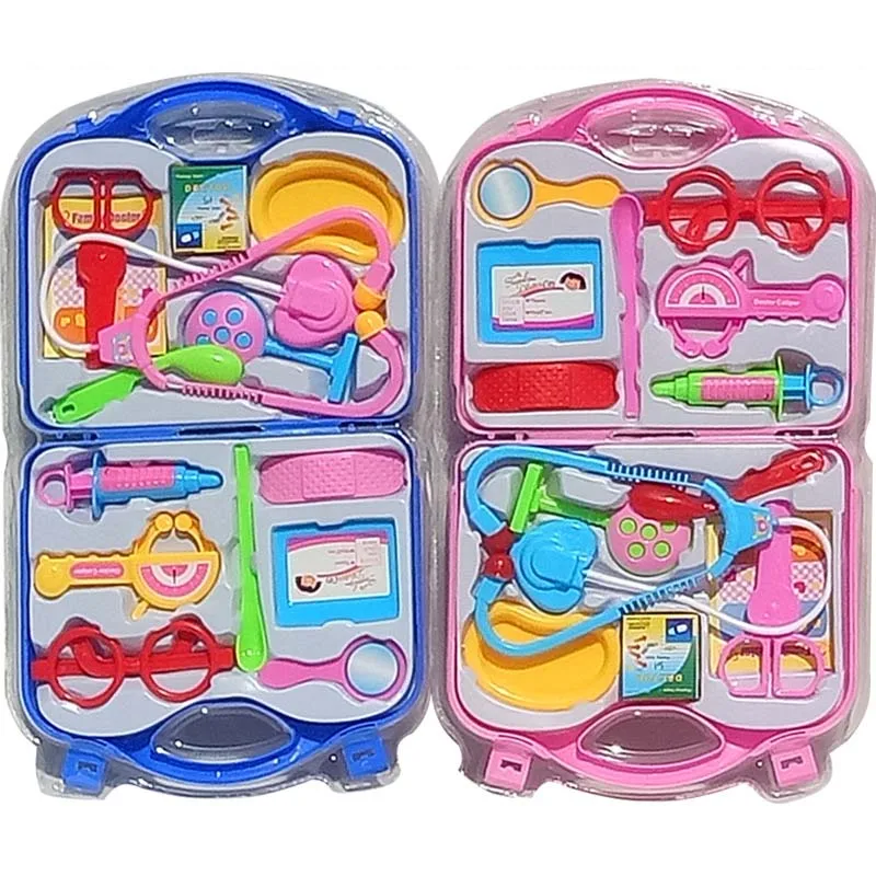 New-Children-Doctor-Nurse-Pretend-Play-Set-Portable-Suitcase-Medical ...