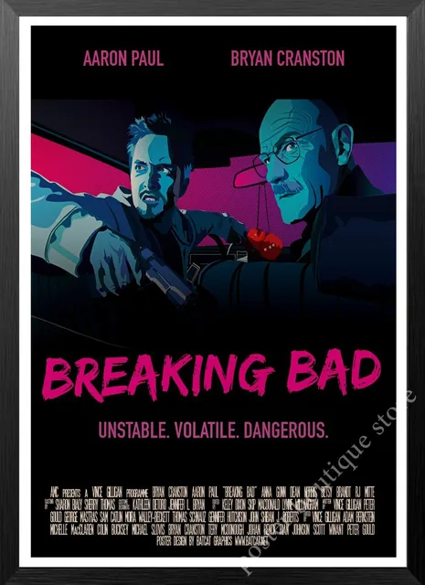 Aaron Paul Breaking Bad Poster