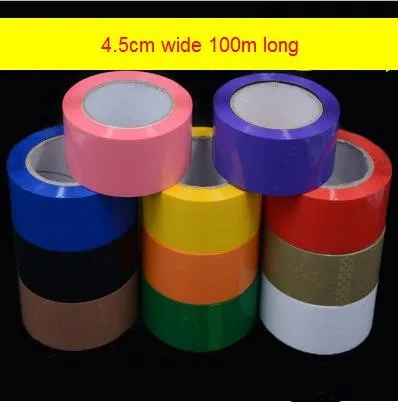1-roll-4-5cm-wide-100m-long-Colored-tape-Customizable-plus-logo ...