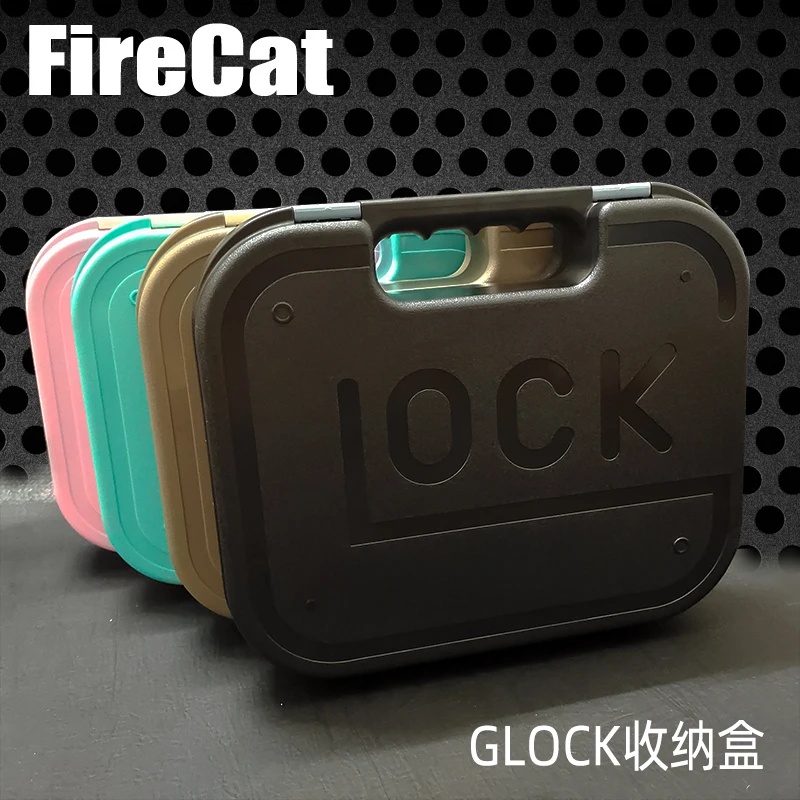 Tactical-ABS-Glock-Gun-Safety-Carrying-Box-Pistol-Suitcase-Outdoor ...