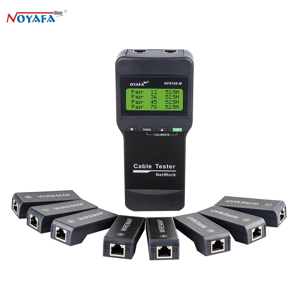 Cable Length Tester Nf8108-m Network Cat5e/ 6e Utp Cat5 Set - AliExpress