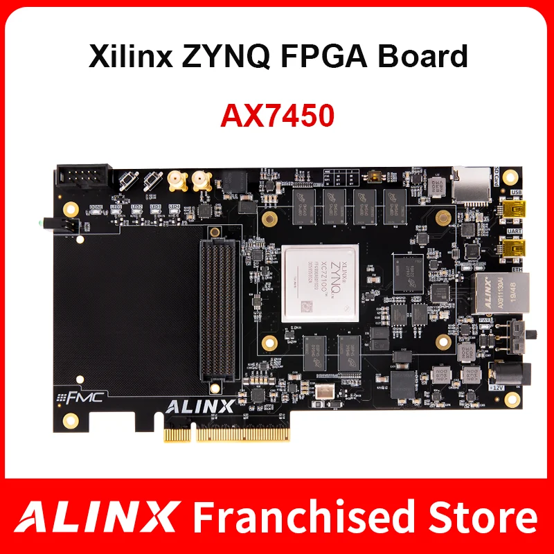 Placa-do-desenvolvimento-do-ALINX-FPGA-AX7450-Zynq-7000-SoC-XC7Z100 ...
