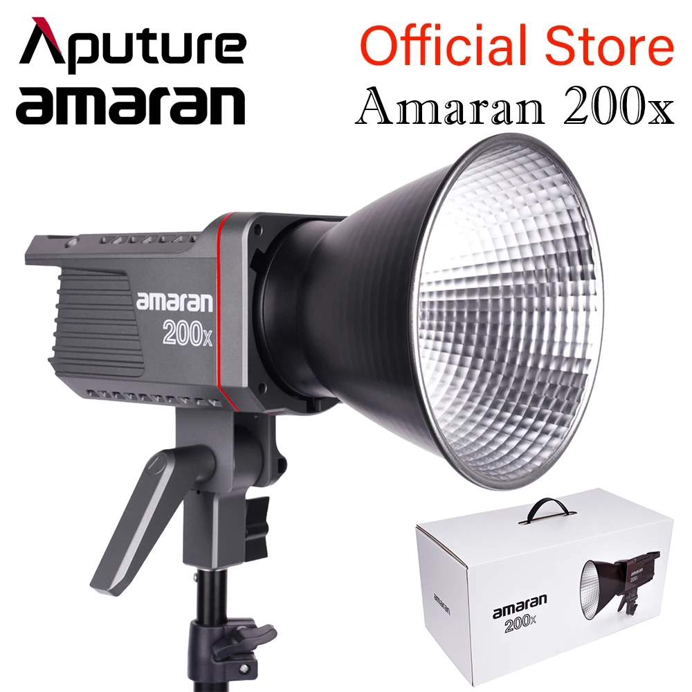 Aputure Amaran 200x Bi-color Led Video Light 2700-6500k 100w Bluetooth ...