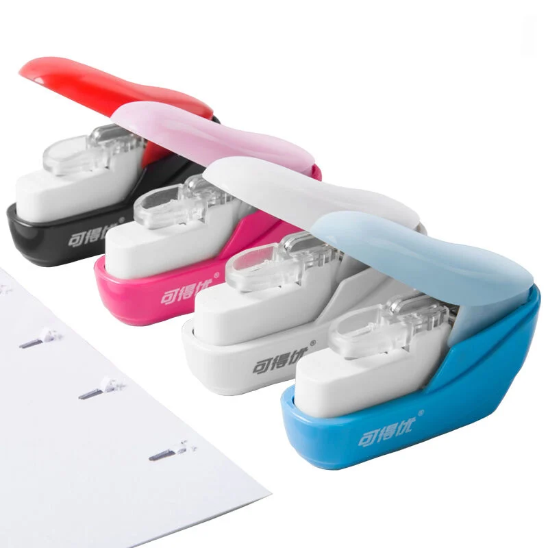 Handheld Stapleless Stapler Without Staples Free Stapler School Paper ...