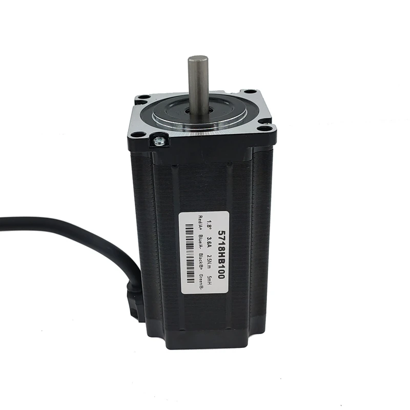 57byg Stepper Motor 100mm 2 Phase 1.8 Degree 3.6a 2.5n.m Hybrid Driver ...