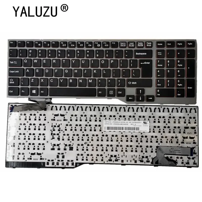 YALUZU keyboard for Fujitsu Lifebook E753 E754 E756 laptop keyboard ...