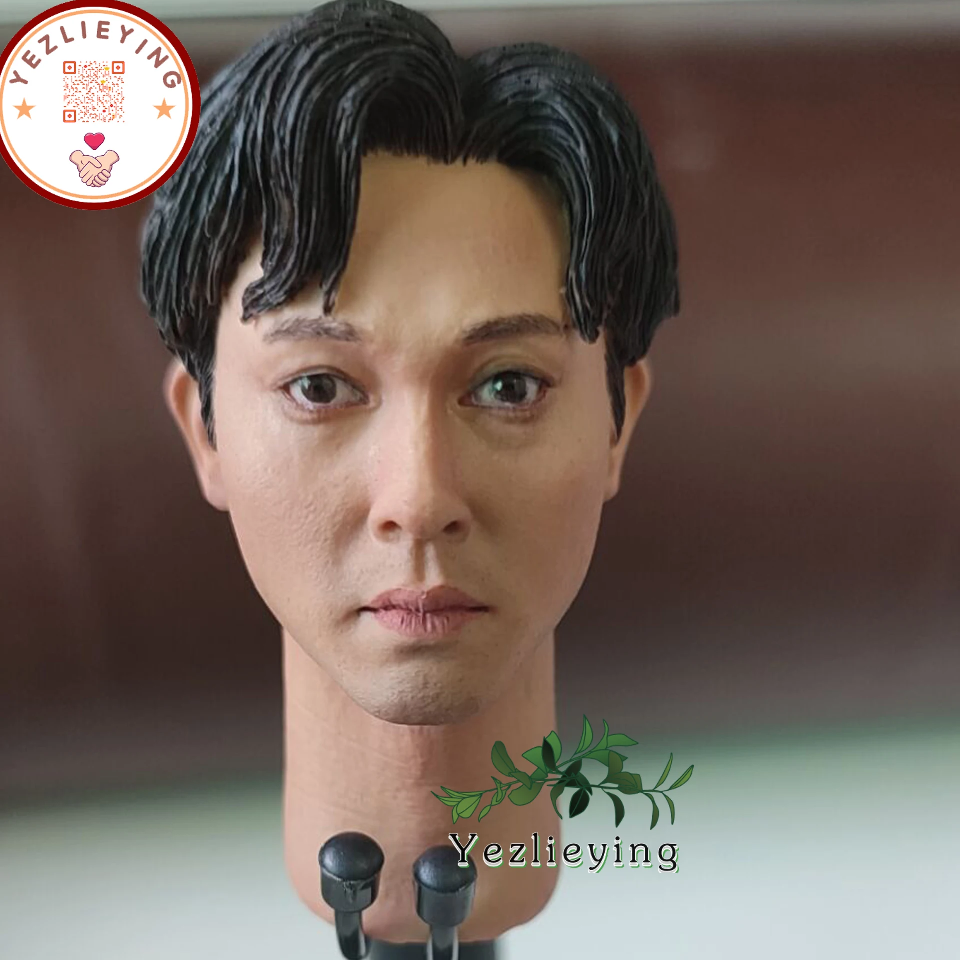 KUMIK 1/6 스케일 액션 피규어 액세서리, 남성 머리 조각 페인트 모델 헤어 스타 레슬리 채운 12 "바디 완구 컬렉션 선물|null| - AliExpress