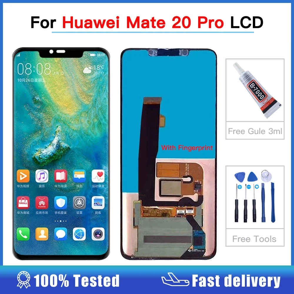 Pantalla-Super-AMOLED-para-Huawei-Mate-20-Pro-pantalla-LCD-MONTAJE-DE-digitalizador-con-pantalla ...