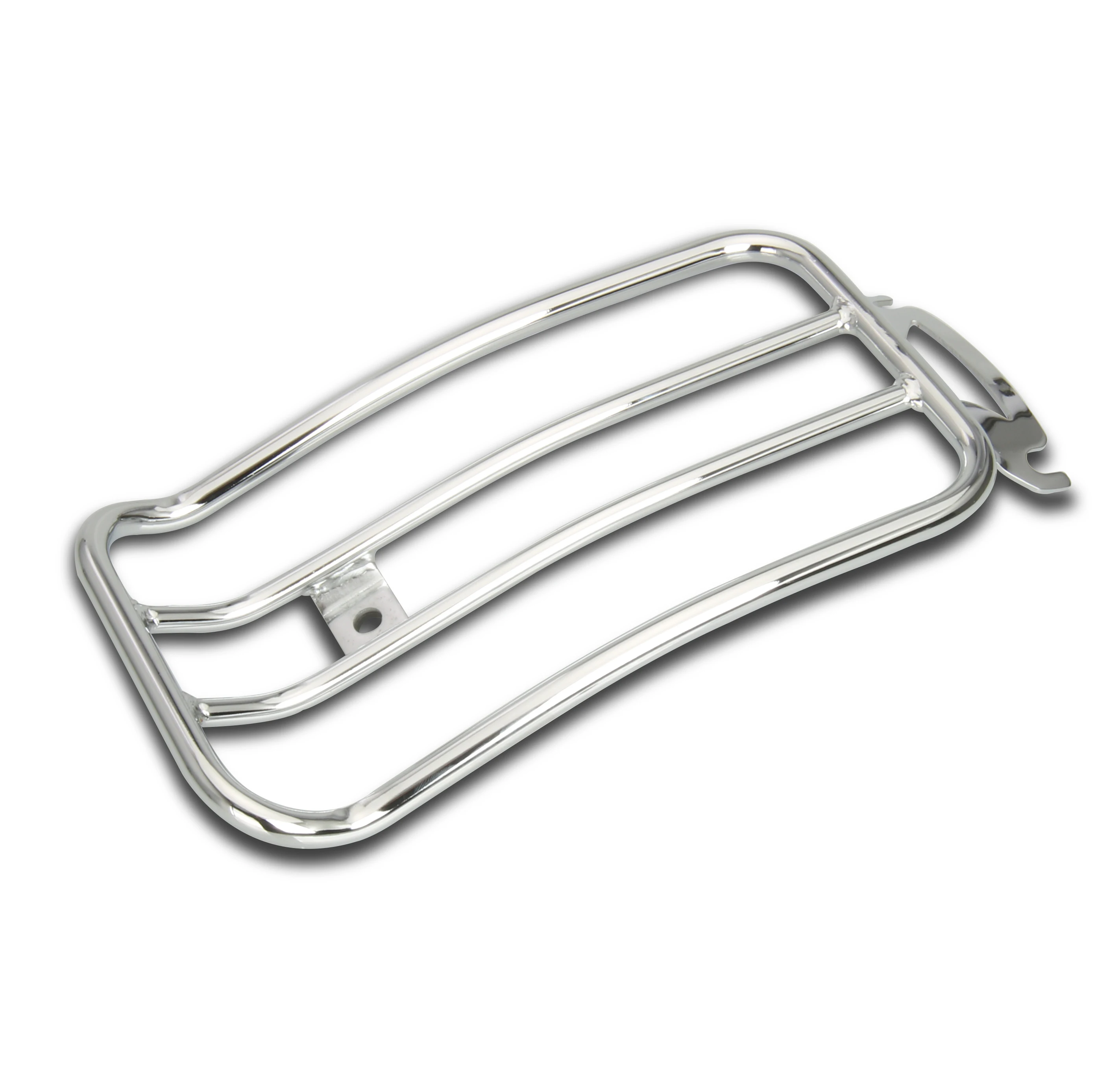 Chrome-Rear-Fender-Solo-Seat-Luggage-Rack-For-Harley-Road-King-Street ...