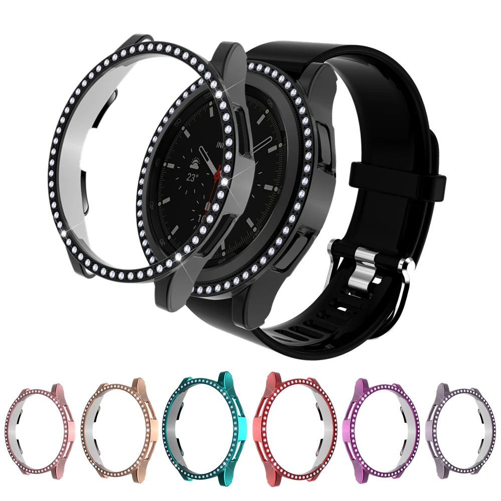 Diamond Watch Case For Samsung Galaxy Watch 4 Classic 42mm 46mm ...