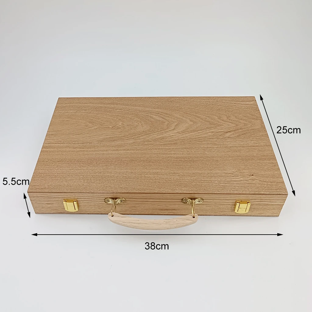 15 "tavla seti, ahşap klasik tasarım, katlama tasarımı taşınabilir ...