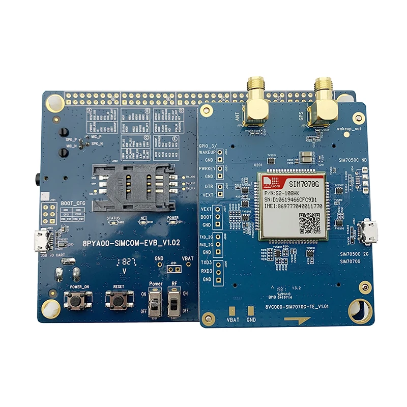 Simcom Sim7070g Breakout Board Kit Sim7070g Te Kit+simcom Evb Kit 7070g ...