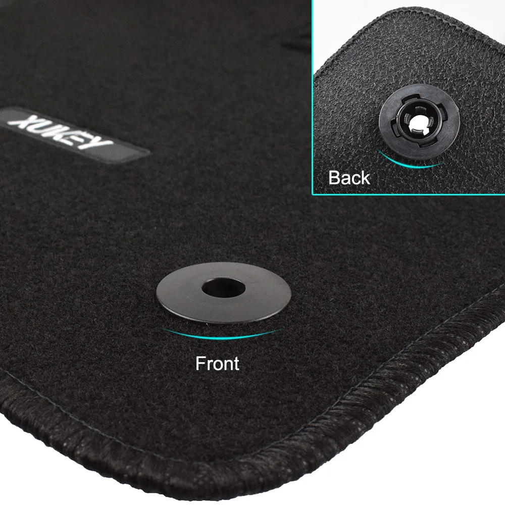 Car Floor Mat Mats Carpet Liner For VW GOLF 7 MK7 GTI R Jetta ...