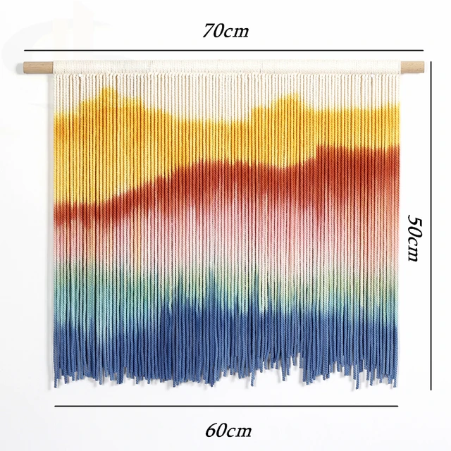 Colorful Macrame Wall Hanging | Macrame-design.com